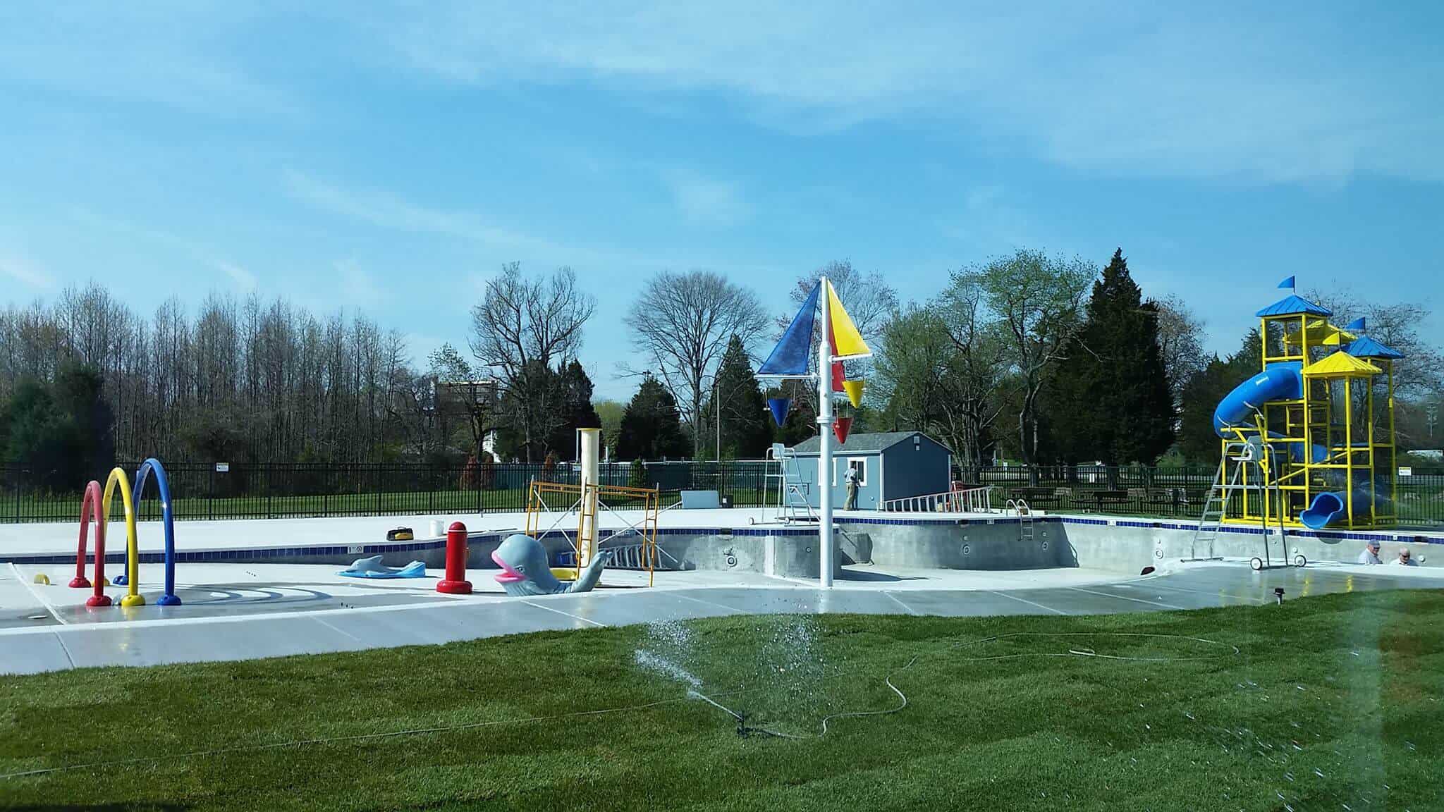 Spray Park Contractor and Installer - Parrish Pools Co Inc.